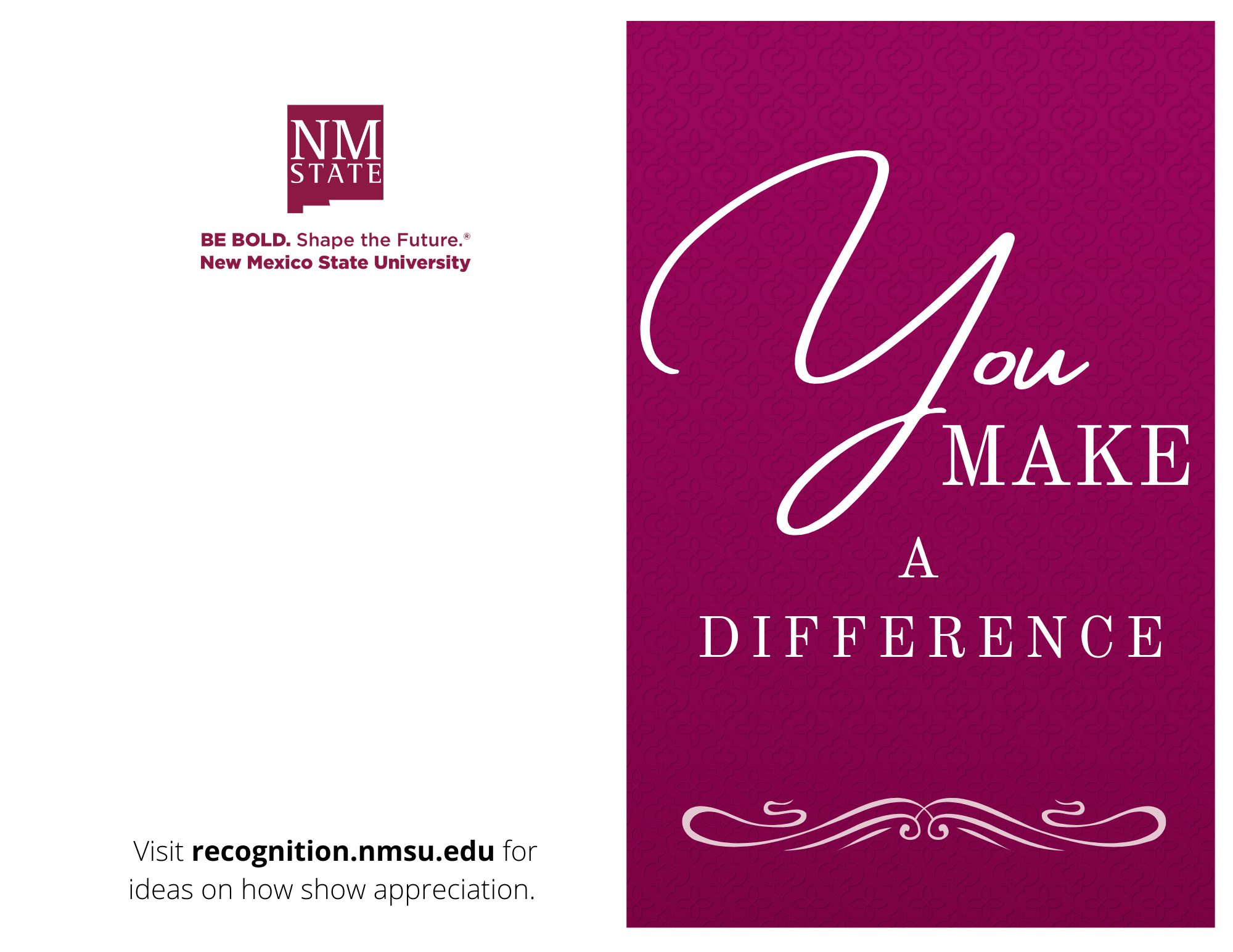 Cards, Banners, & Certificates | New Mexico State University - BE BOLD ...
